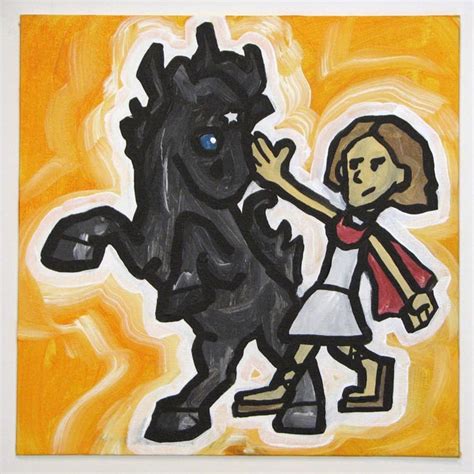 Alexander And Bucephalus Ali Spagnola