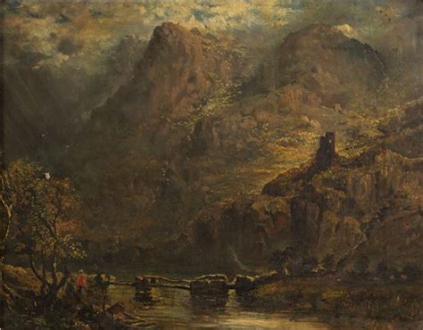 English School Dolbadarn Castle 19th Century Mutualart
