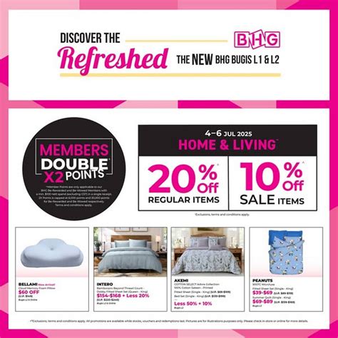 4 6 July 2025 Bhg Singapore Home Essentials Deals And Double Member