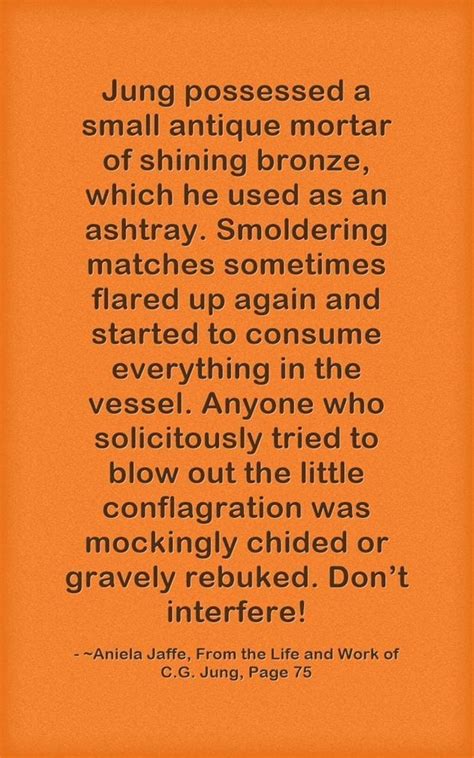 Aniela Jaffe From The Life And Work Of C G Jung Quotations