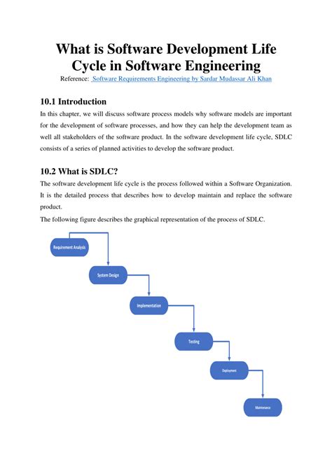 Pdf What Is Software Development Life Cycle In Software Engineering