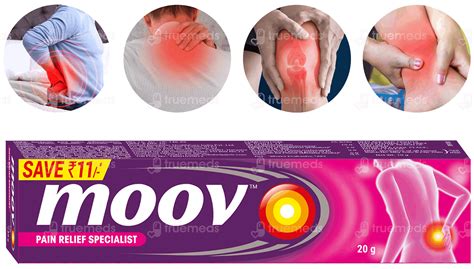 Moov Ointment 20 Gm Uses Side Effects Dosage Price Truemeds