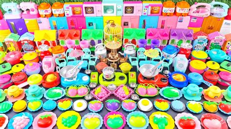 725 Minutes Satisfying With Unboxing Hello Kitty Tiny Kitchen Set