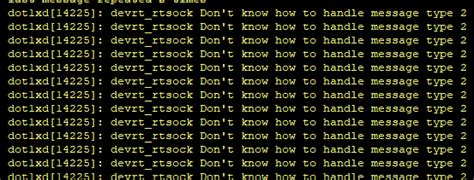 Devrtrtsock Dont Know How To Handle Message Type 2 Switching