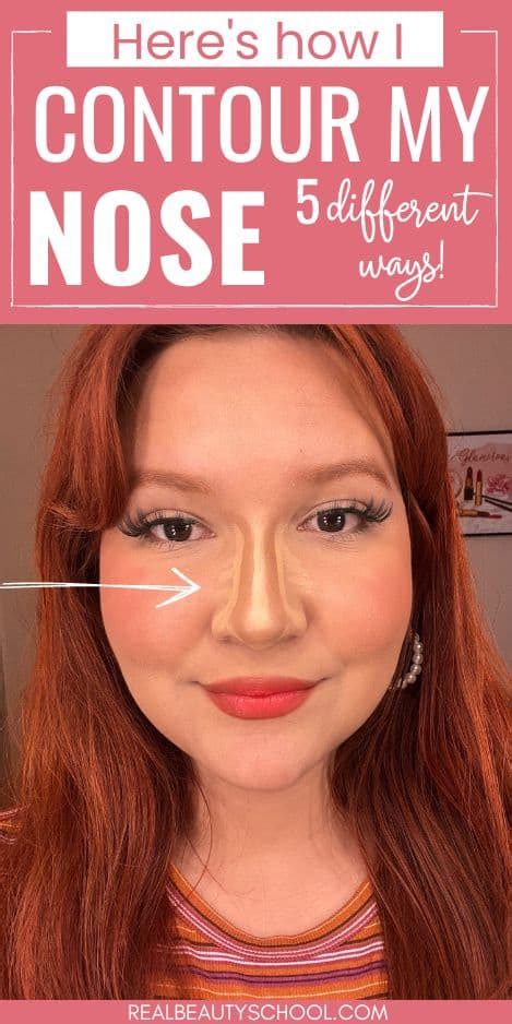 How To Nose Contour Full Guide Nose Job Without Surgery Real Beauty School