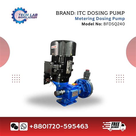 Itc Metering Dosing Pump Model Bfdsq240 Precision Chemical Dosing Pump