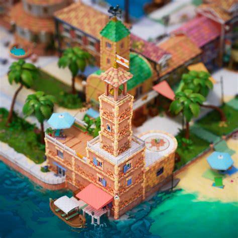 Vincent Moubeche Super Mario Sunshine Delfino Plaza