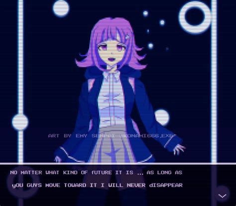 Nanami Chiaki Danganronpagoodbyedespair Pixelart By Konami666 Exe On