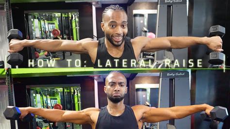 Lateral Raises Lateral Raises Dumbbell Voor De Side Delts Techniek