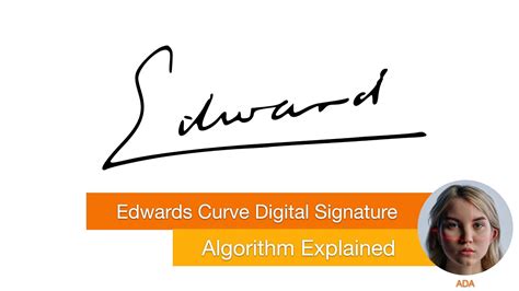 edwards curve digital signature algorithm eddsa explained youtube