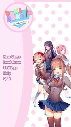 Ddlc Plus Gallery Ddlc Main Menu Background Ddlc Menu Screen Ddlc