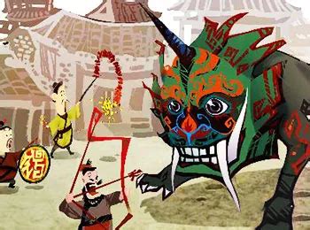 Chinese New Year Story Legend Of Monster Nian