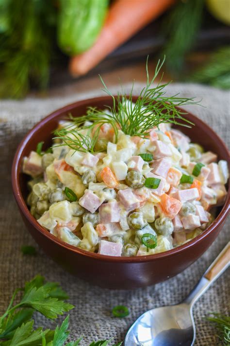 18 Russian And Ukrainian Classic Salad Recipes Momsdish