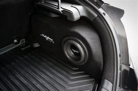 Single 8 Loaded Subwoofer Enclosure For 2017 2021 Honda Civic