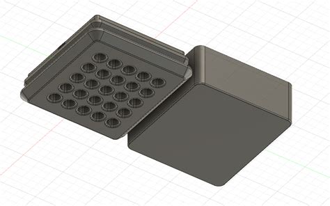 magnetic parametric hex bit holder by tunanika download free stl