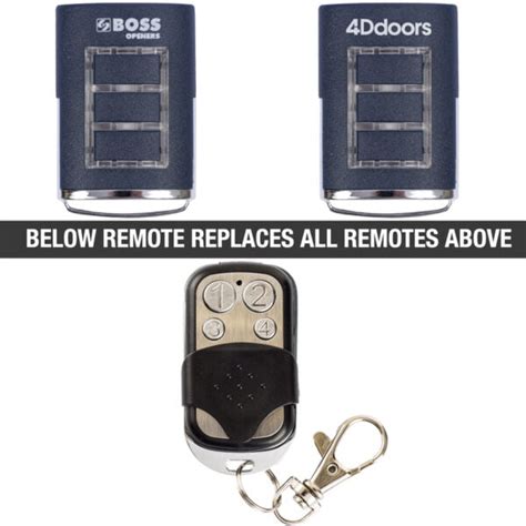 Dynamic Operators Garage Door Remotes National Garage