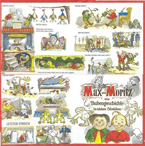 Max And Moritz Is The Beloved Oft Reprinted Widely Translated Classic German 1865 Book For