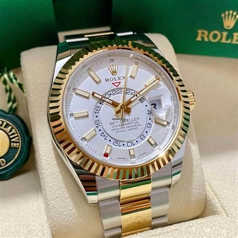Rolex New 2023 Sky Dweller White Dial 326933 For Price On Request For
