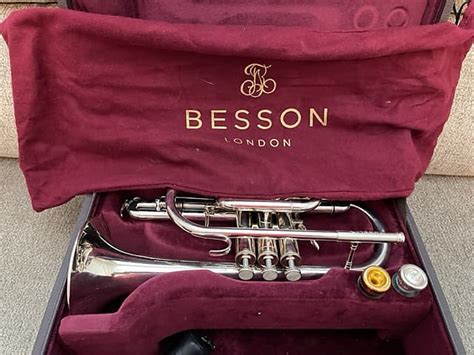 Besson Sovereign 928 Bb Cornet 4 Months Old Reverb