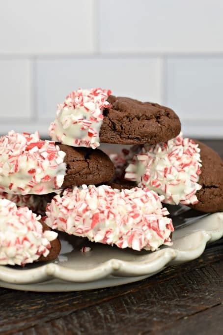 Chocolate Peppermint Cookies Recipe Shugary Sweets