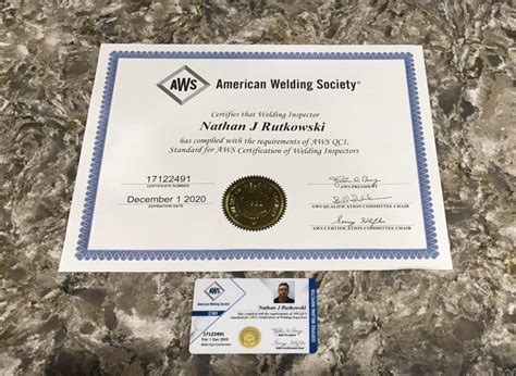 Nathan Rutkowski On Linkedin Cwi Always Wanted This Cert Feels Good