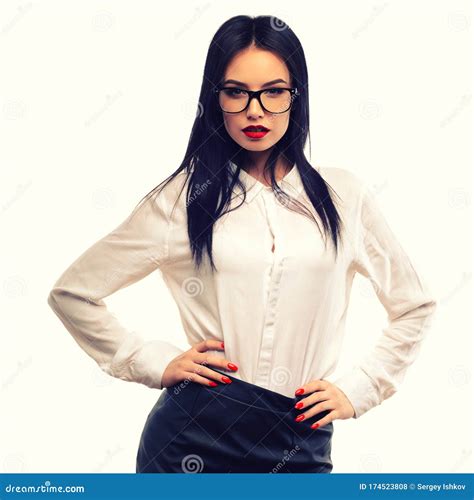 Secretary With Glasses Telegraph