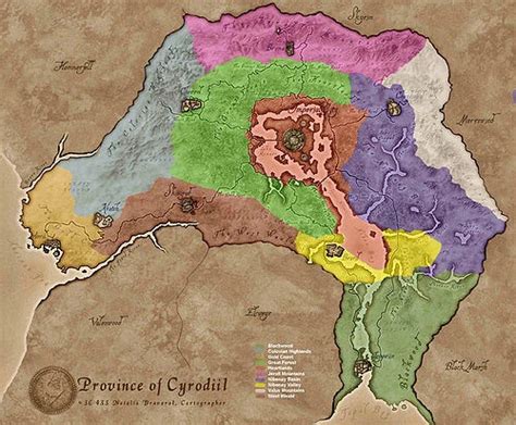 Régions Oblivion Wiki The Elder Scrolls Fandom