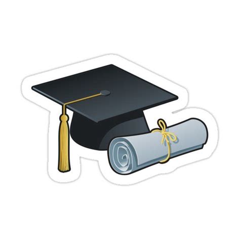 Graduation Sticker For Sale By William Fehr Siluetas De Graduados
