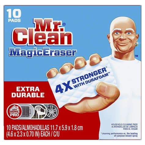 Mr Clean Magic Eraser Extra Durable Poly Fiber Sponge 10 Pack In The