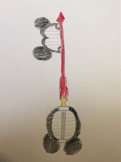Mickey Mouse Keyblade Hidden Token V2 By Jgist On Deviantart
