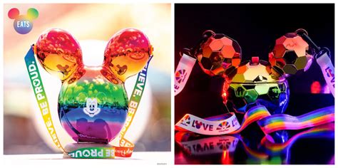 Mickey Mouse Pride Popcorn Bucket And Sipper Coming To Disneyland Chip And Company