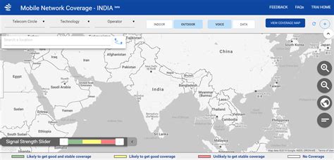 Trai New Portal Mobile Network Coverage How To Use It