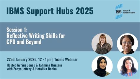 The Video For The Latest Ibms Support Hub About Reflective Writing Skills Is Available To View