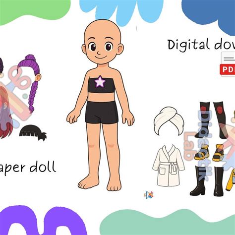 Avatar World Paper Doll Printable Etsy Portugal
