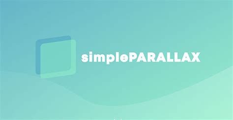 Как сделать параллакс эффект css js на сайте с библиотекой simple