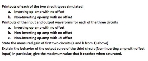 Solved Here Are The Two Circuits To Simulate Here Are The Chegg