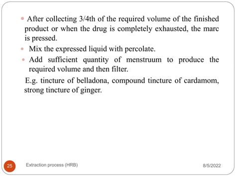Extraction Processes Pptx