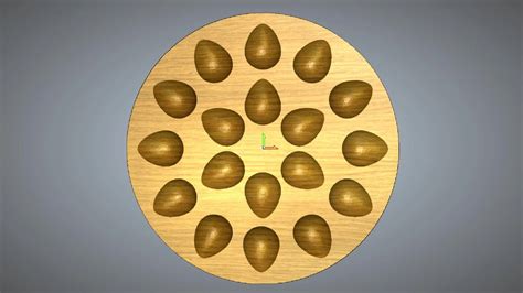 3d Stl Files For 4 Different Styles Of Deviled Egg Platters