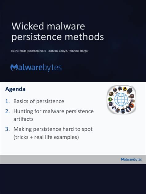 Malware Persistent Pdf Windows Registry Malware