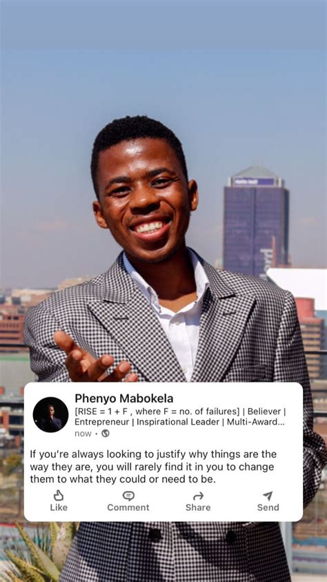 Phenyo Mabokela Posted On Linkedin