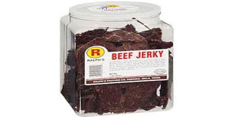 Ralphs Packing Co Ralphs Regular Beef Jerky Reviews 2019