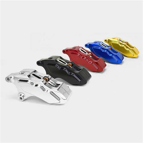 Radial Mount 6 Piston Dual Brake Caliper Kit