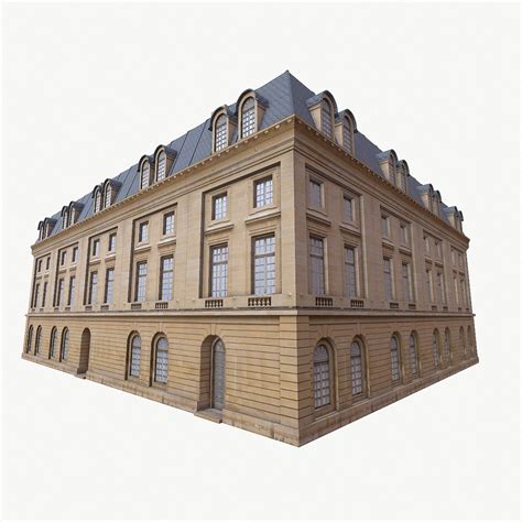 3d Classical Building Model Turbosquid 1337616