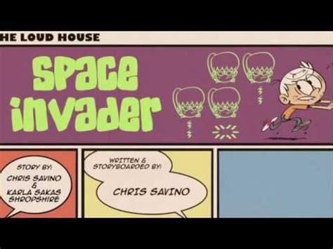 The Loud House Spade Invader Inglês Copleto Youtube