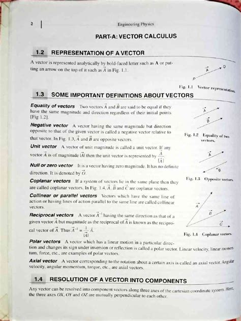 Vector Calculus Pdf