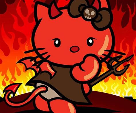Devil Hello Kitty Wallpaper