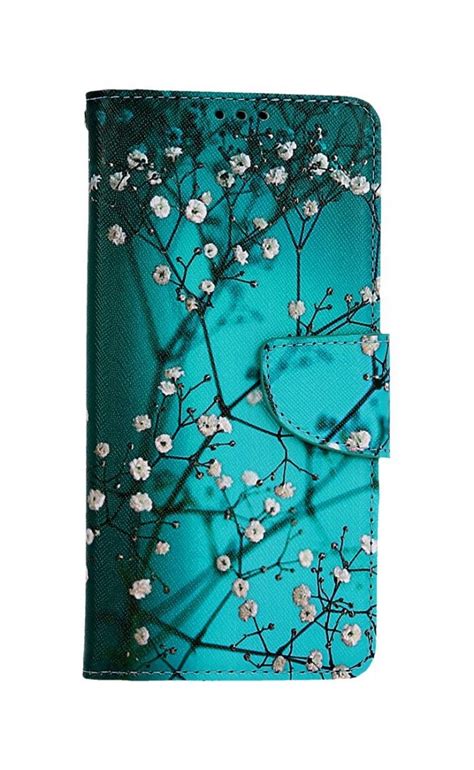 Obal Pouzdro Vivo Y35 Modré S Květy 85381 Promobilycz