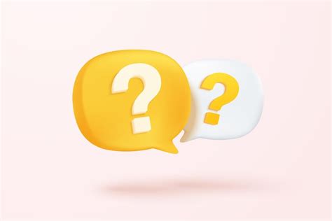 3d 물음표 아이콘 기호 또는 질문 Faq 및 Qa 답변 솔루션 정보 질문 질문 답변 기호 또는 만화 최소 스타일 개념 3d 아이콘 벡터 렌더링 그림 문제 프리미엄 벡터