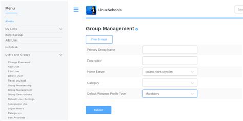 Group Management Linux Schools Documentation