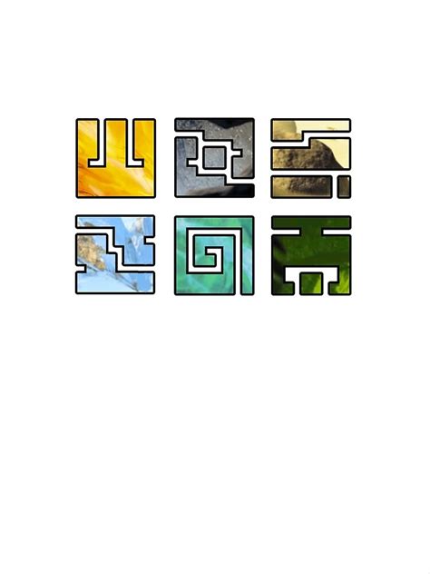 Bionicle Nuva Symbols Art Print By Earmato01 Redbubble